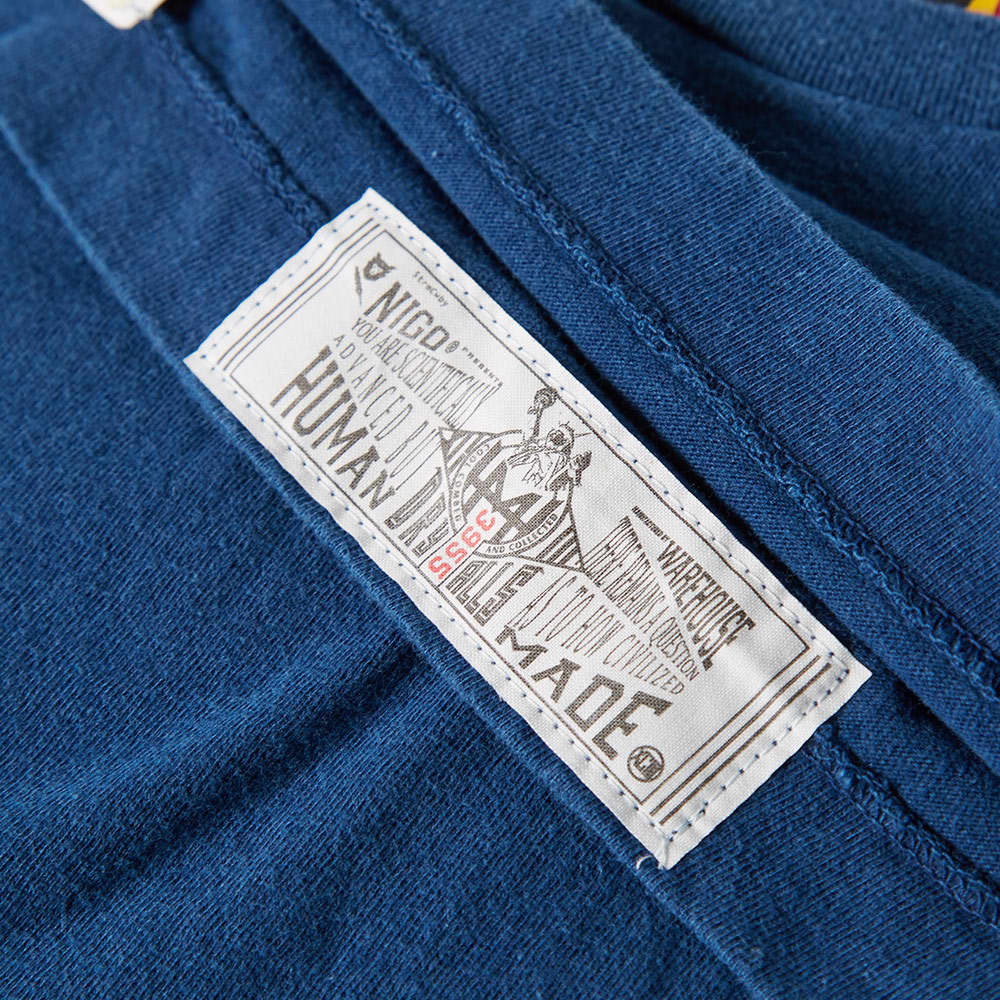 Human Made Indigo Tee White | END. (UK)