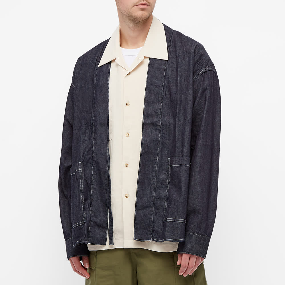 Visvim Lhamo Japanese Denim Shirt Indigo | END. (US)