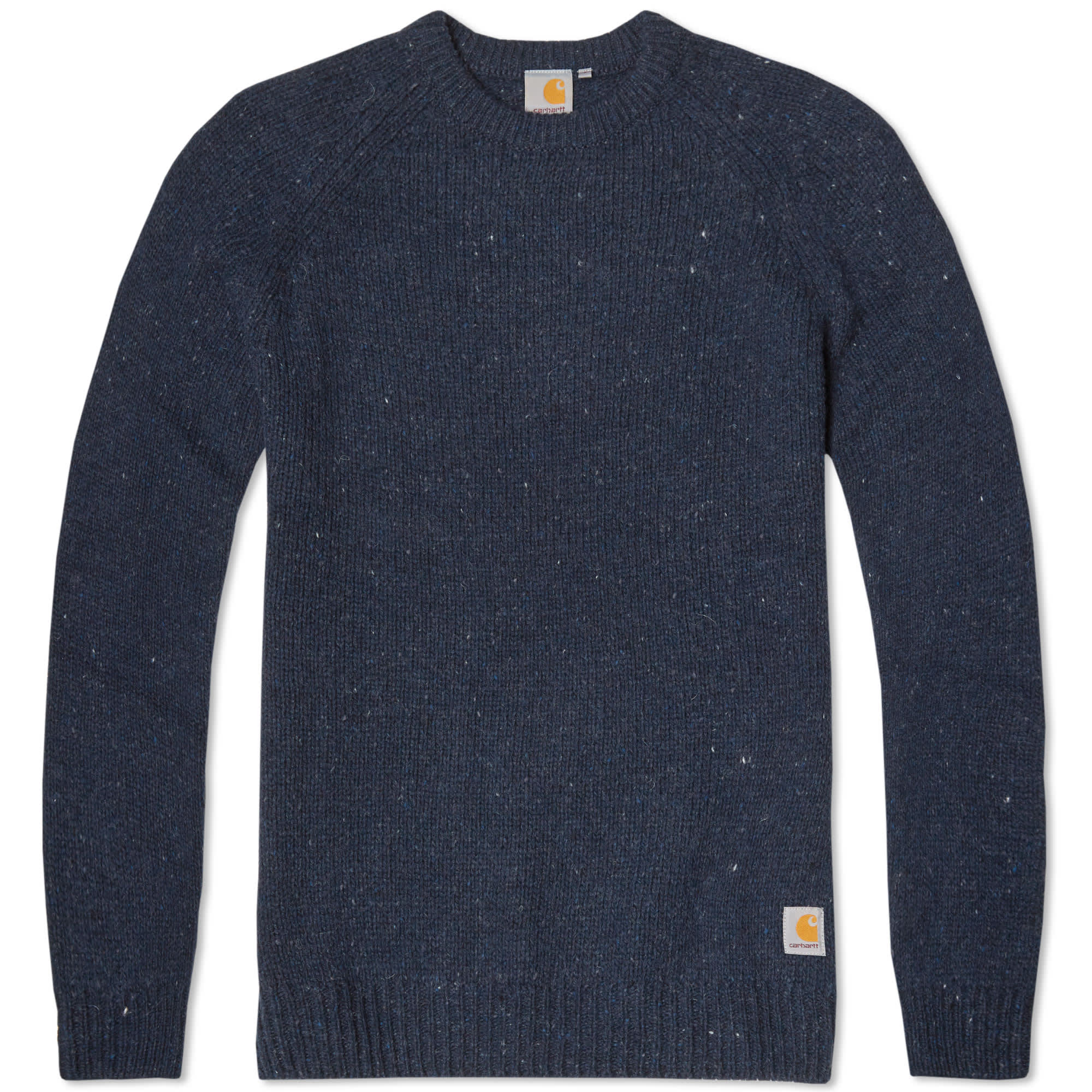 Carhartt WIP Anglistic Sweater Navy Heather | END. (IE)