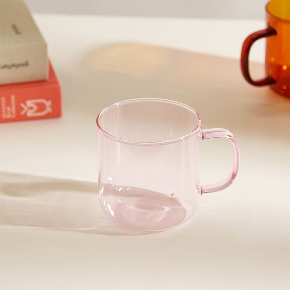 HAY Borosilicate Mug Pink | END. (US)