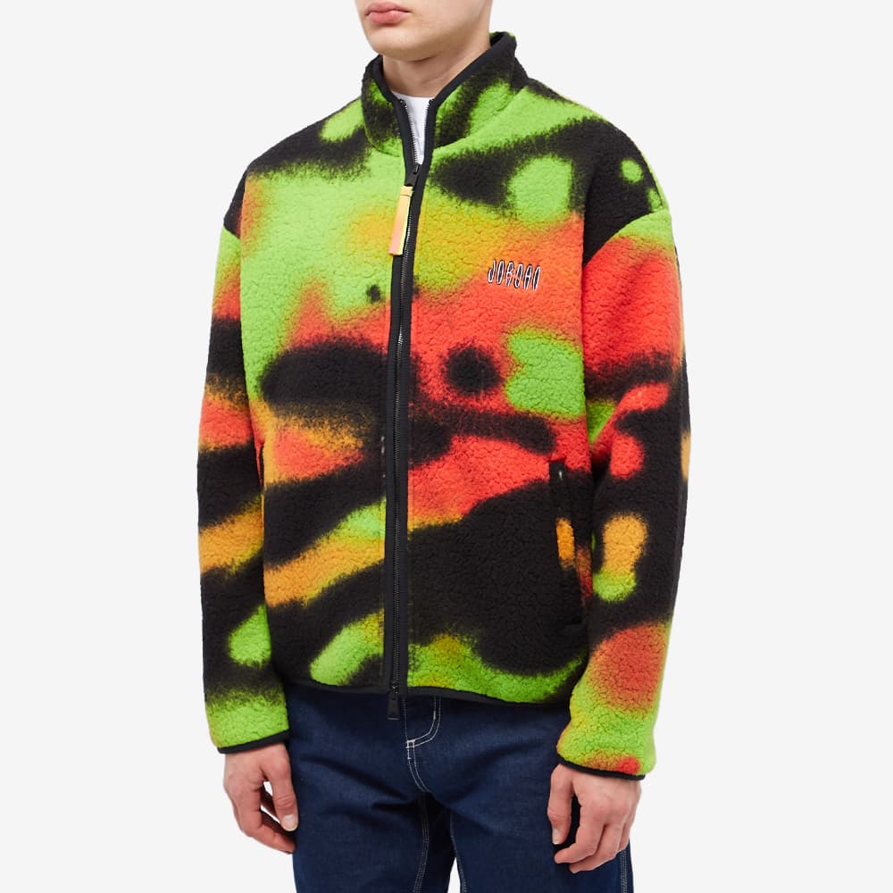 Air Jordan Flight Mvp Fleece Jacket Infrared 23, Cargo Khaki & Black ...