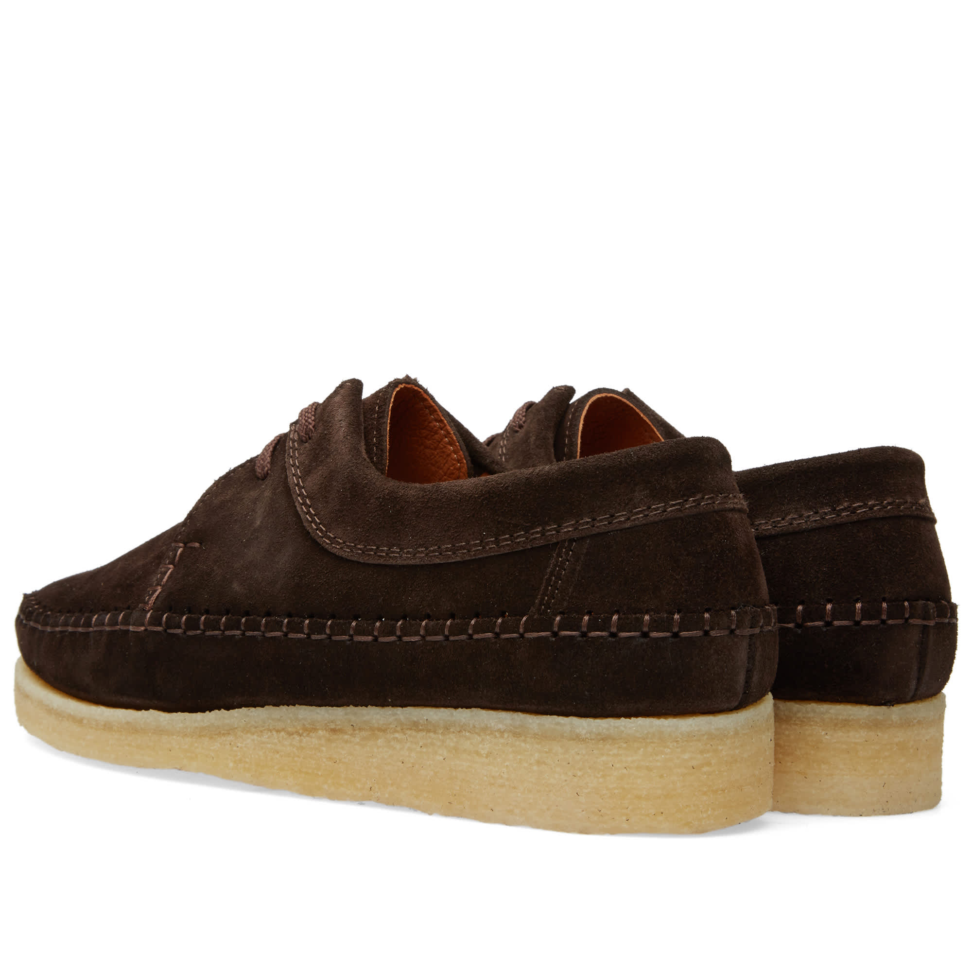 Padmore & Barnes M387 Willow Dark Brown Suede | END. (UK)