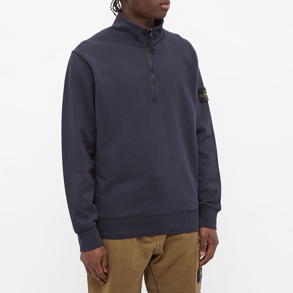 Stone Island Half Zip Sweat Navy | END. (Europe)