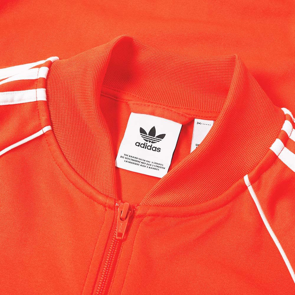 Adidas Authentic Track Top Hi-Res Red & White | END.
