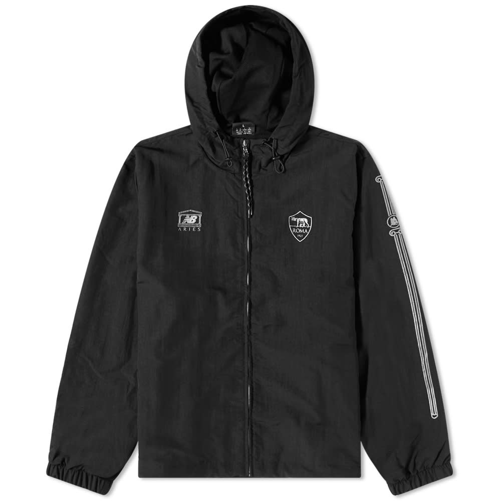 New Balance x Aries AS Roma Pre-Game Jacket Black | END. (FR) New Balance x Aries AS Roma Pre-Game Jacket Black | END. (FR)