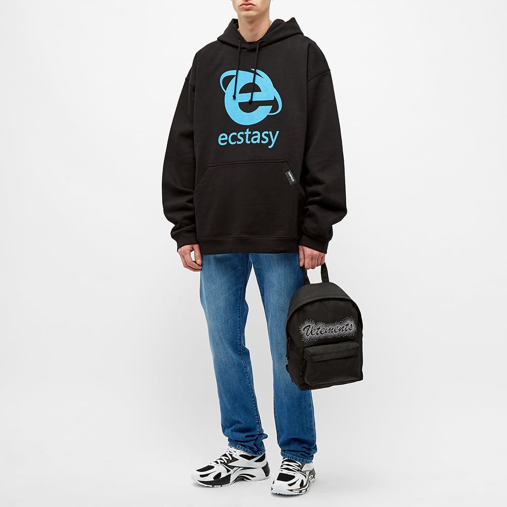 VETEMENTS Ecstasy Oversized Hoody Black | END. (UK)