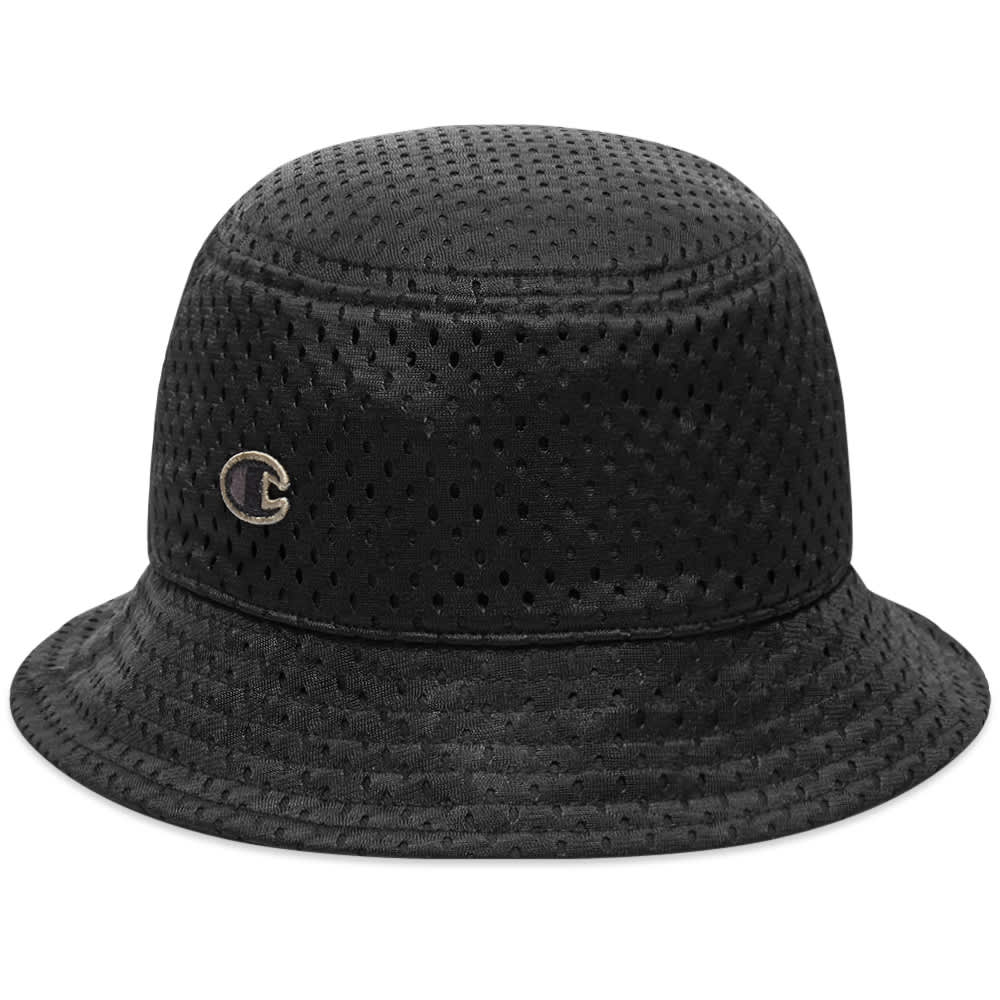Rick Owens x Champion Reverse Weave Mesh Gilligan Hat Black | END. (US)