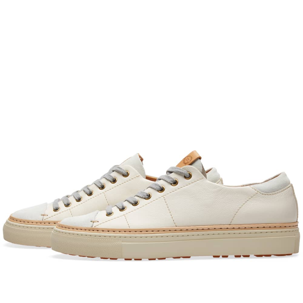 Buttero Tanino Low Leather Welt Sneaker Off White | END. (Global)