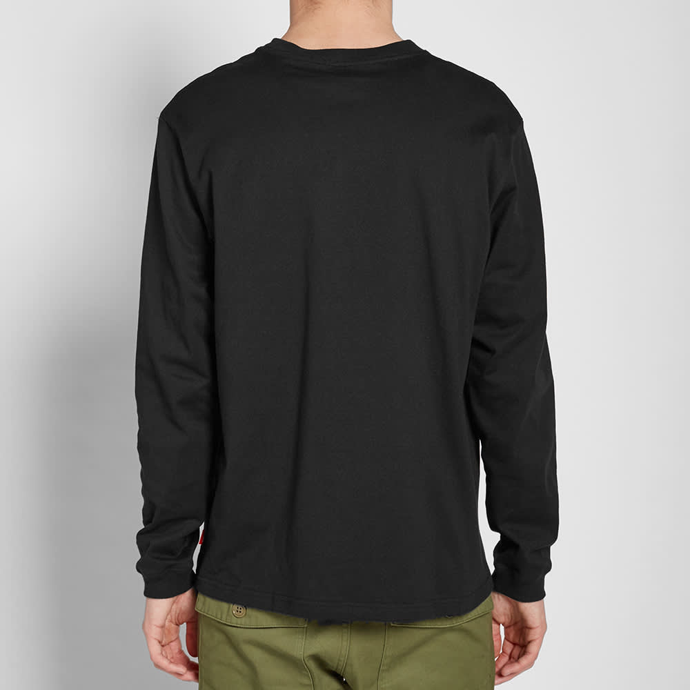 WTAPS Long Sleeve Form Tee Black | END. (AU)
