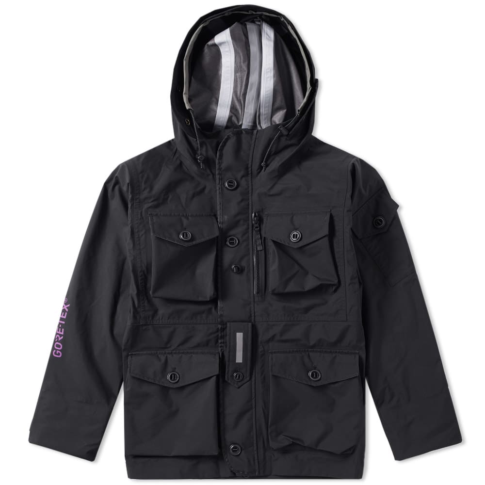 Converse x Slam Jam Gore-Tex Utility Jacket Black | END.