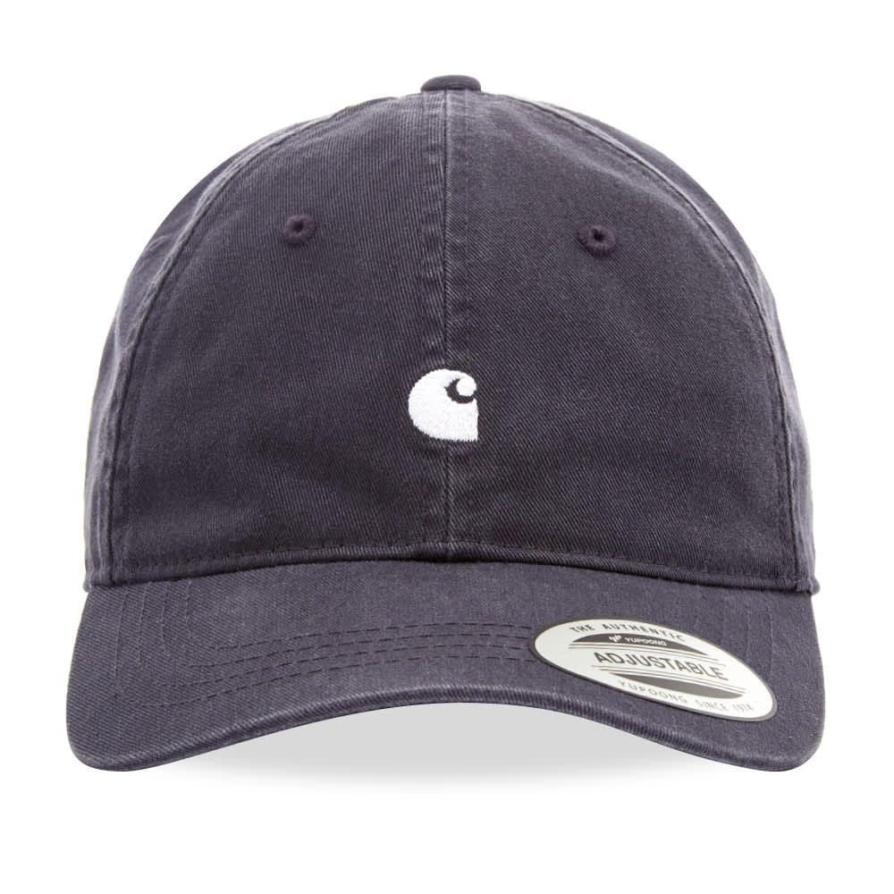 Carhartt Madison Logo Cap Dark Navy & White | END.