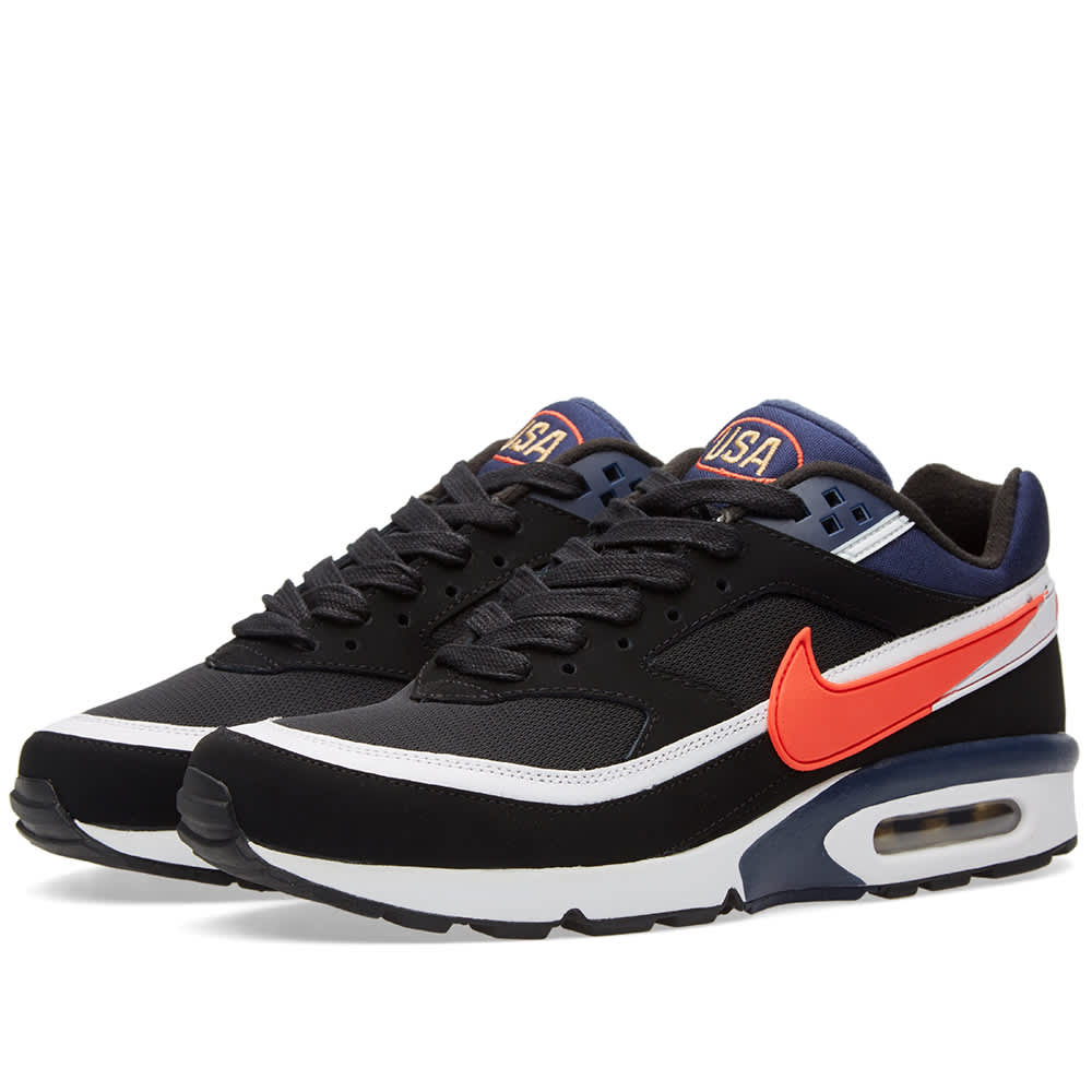 Nike Air Max BW Premium Black, Crimson & Midnight Navy | END. (UK) Nike Air Max BW Premium Black, Crimson & Midnight Navy | END. (UK)