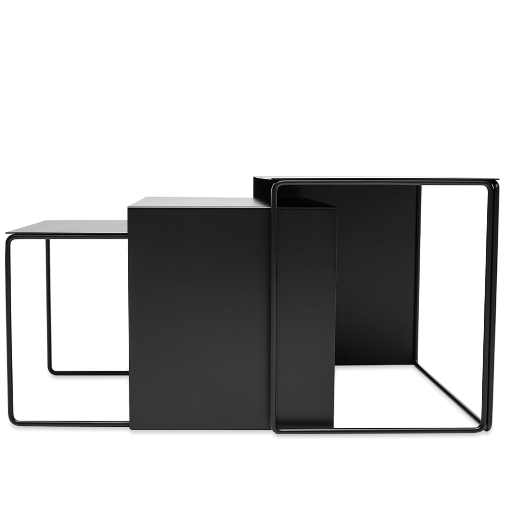 ferm LIVING Cluster Tables - Set Of 3 Black | END. (Global)