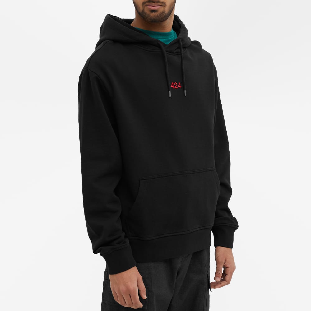 424 Logo Hoody Black | END. (JP)