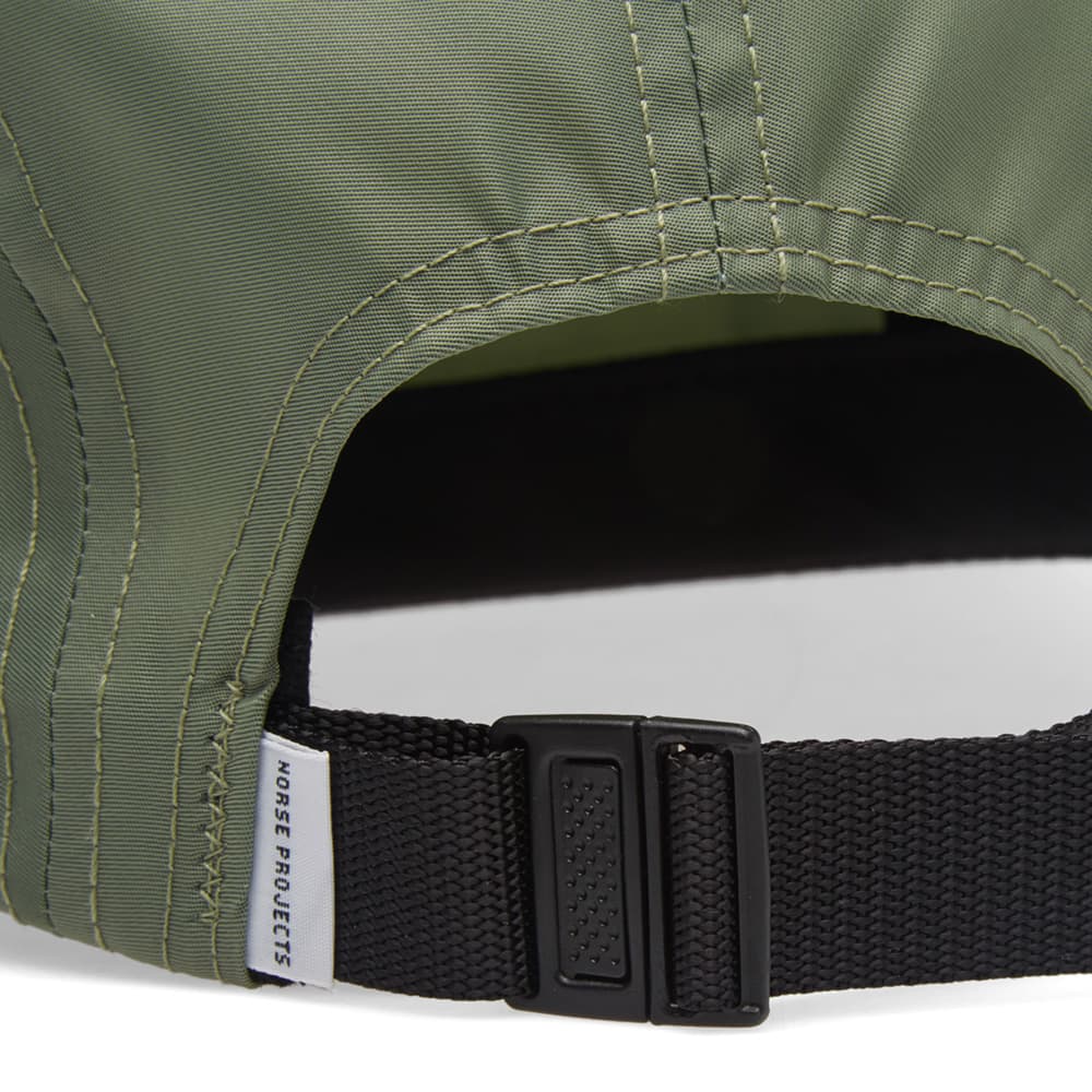Norse Projects 5 Panel Nylon Cap Dried Olive | END. (US)