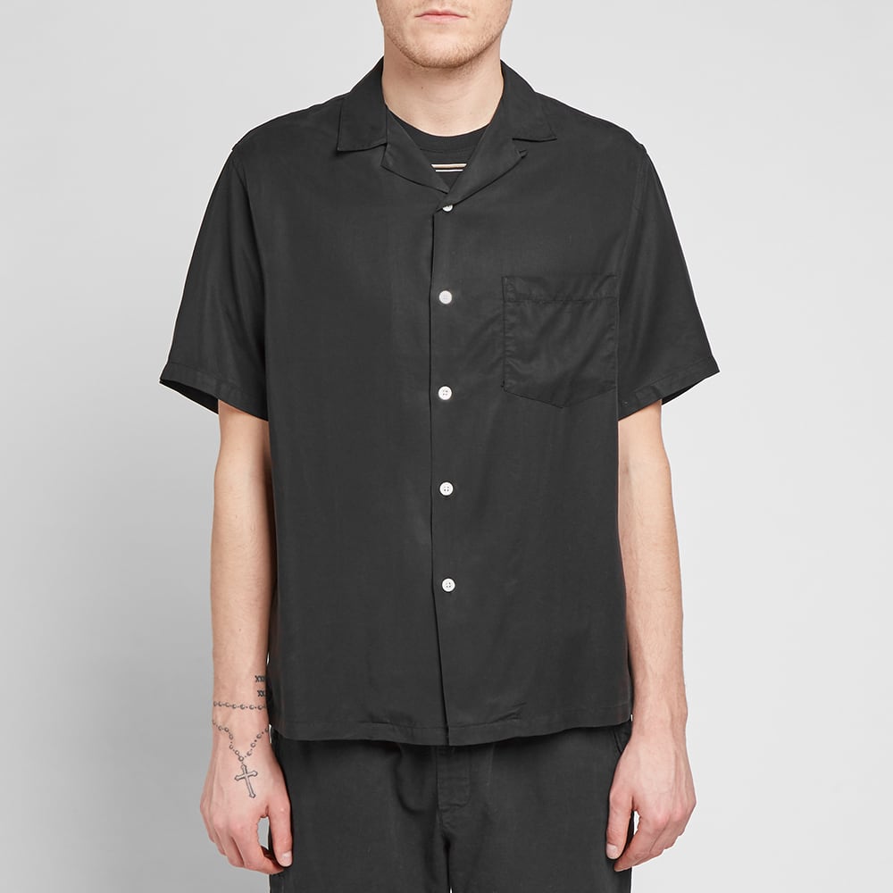 Portuguese Flannel Dogtown Vacation Shirt Black | END. (HK) Portuguese Flannel Dogtown Vacation Shirt Black | END. (HK)