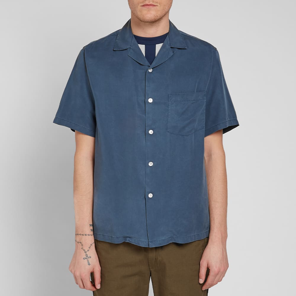 Portuguese Flannel Dogtown Vacation Shirt Blue | END. (US) Portuguese Flannel Dogtown Vacation Shirt Blue | END. (US)