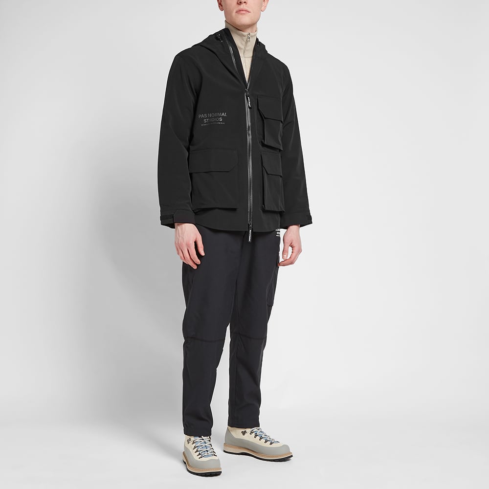 Pas Normal Studios Off Race Shell Jacket Black | END. (US)