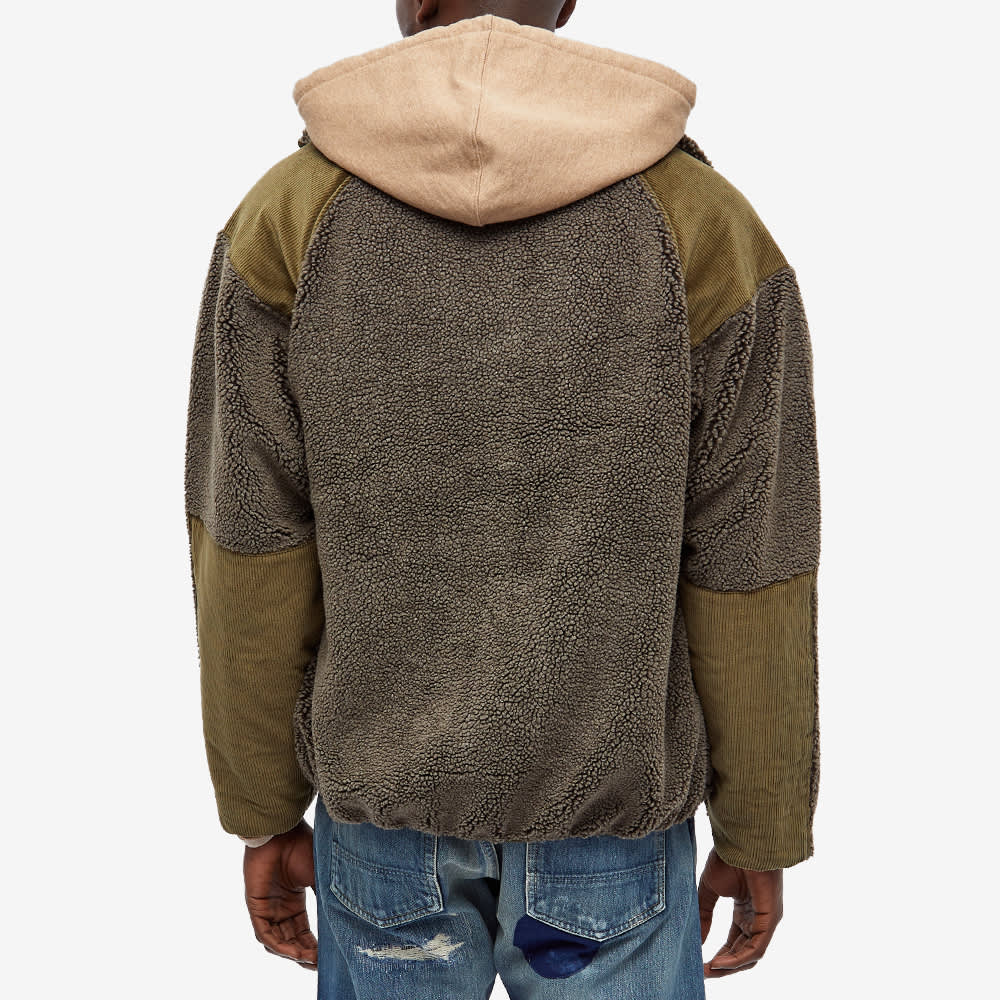 orSlow Boa Fleece Jacket Army Green | END. (UK)