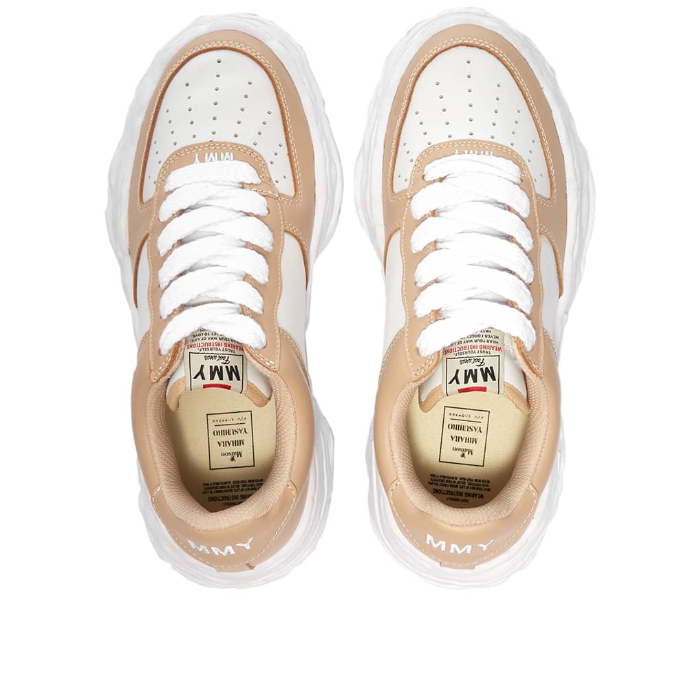 Maison MIHARA YASUHIRO Wayne Low Original Sole Leather Sneaker Beige ...