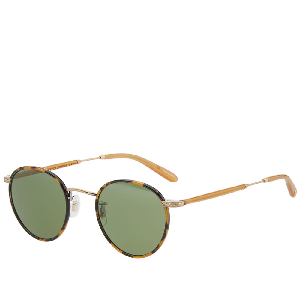 Garrett Leight Wilson Sunglasses Tokyo Tortoise & Pure Green | END.