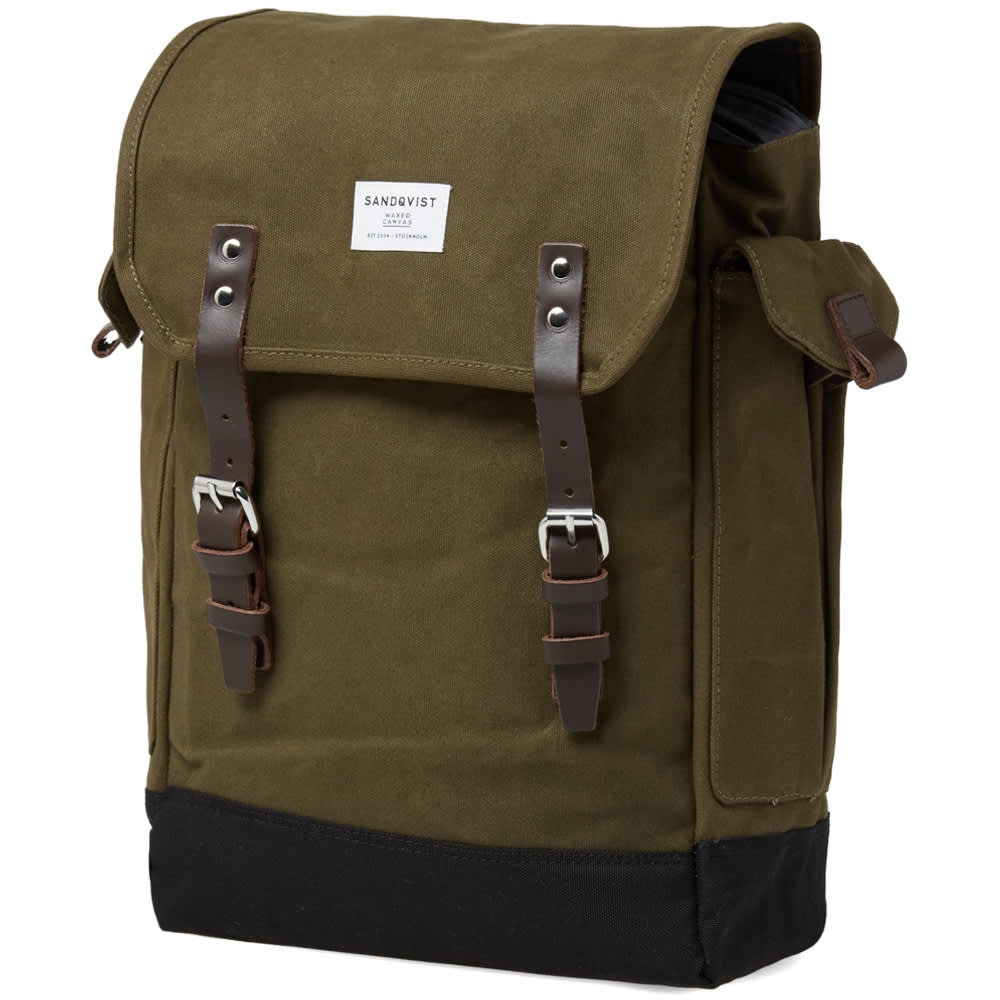Sandqvist Bob Backpack Olive | END. (AU)