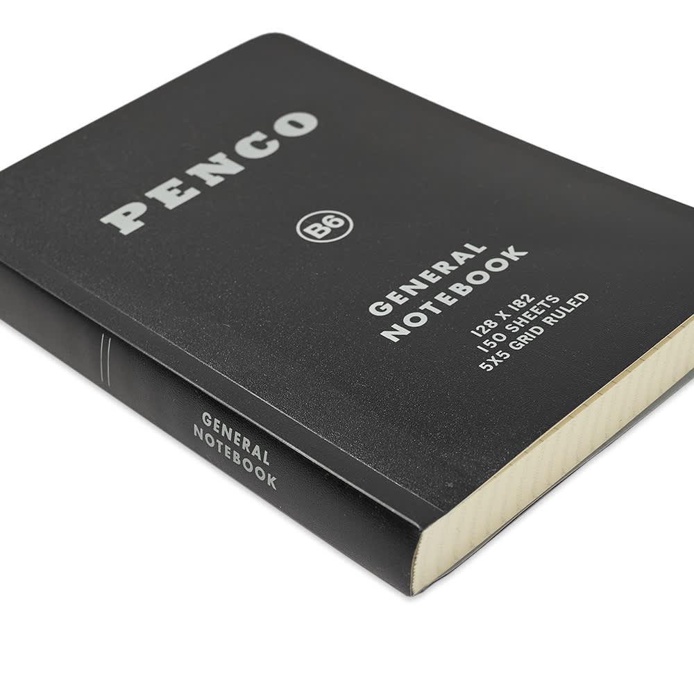 Hightide & Penco Soft PP Grid B6 Notebook Black | END. (KR)