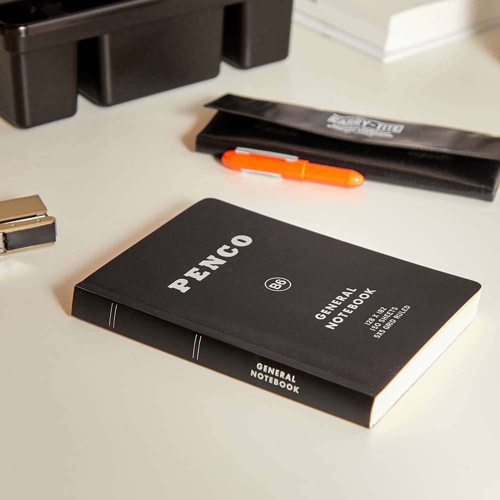 Hightide & Penco Soft PP Grid B6 Notebook Black | END. (HK)