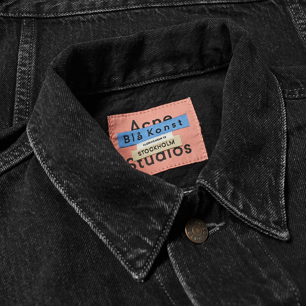 Acne Studios Trash 1998 Denim Jacket Vintage Black | END. (US)