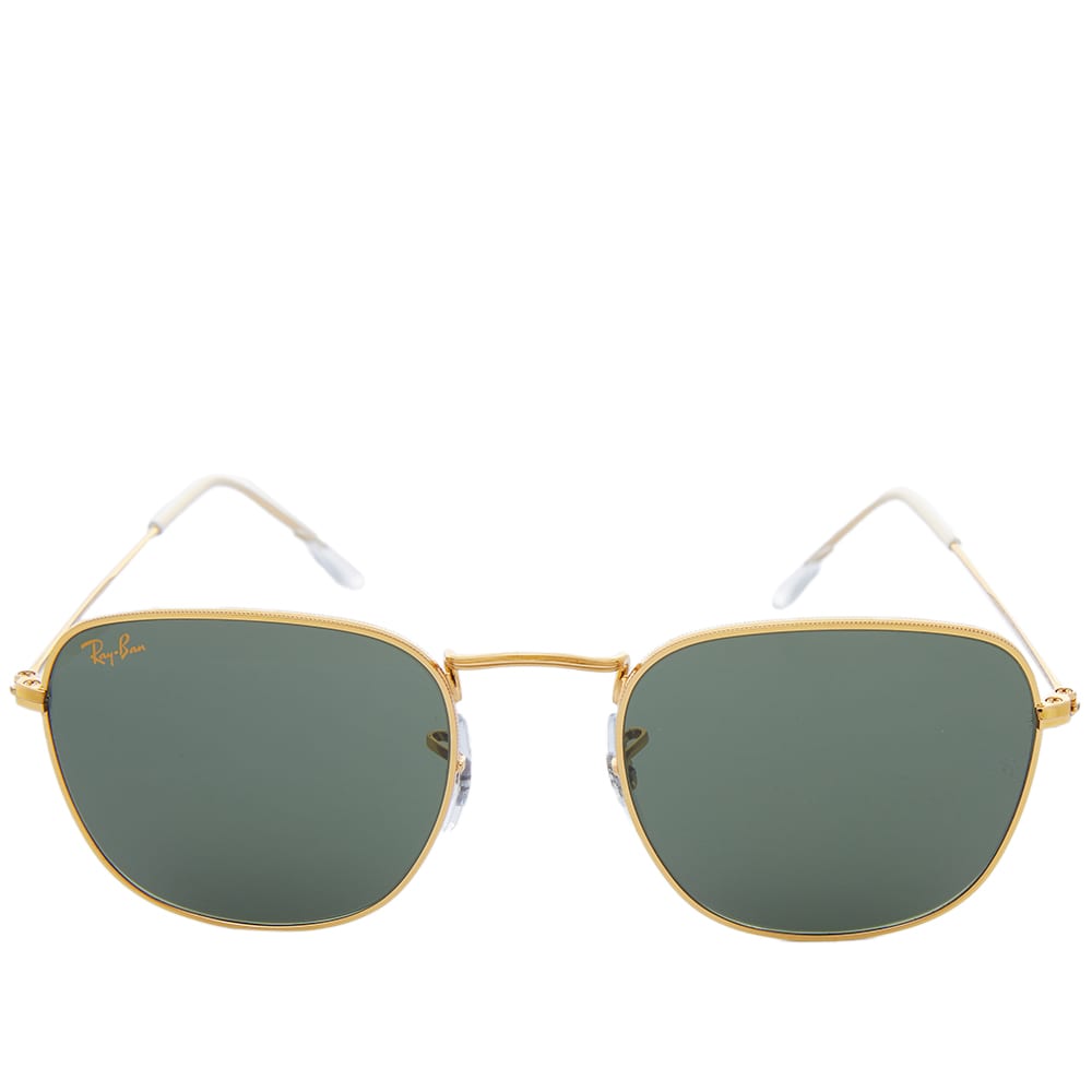 Ray Ban Frank Legend Sunglasses Gold & Green | END. (NZ)
