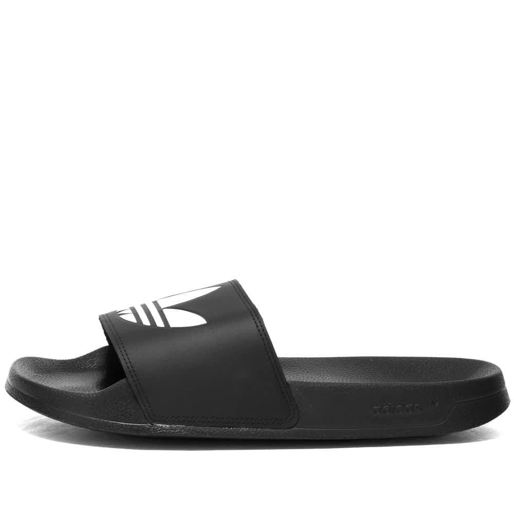Adidas Adilette Lite Core Black & White | END. (US)
