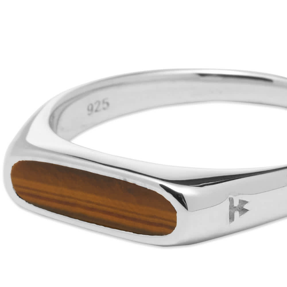 Tom Wood Mario Ring Tiger Eye | END. (TW)