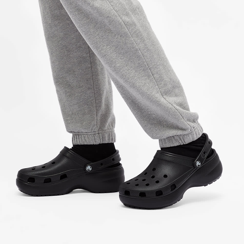 Crocs Classic Platform Clog W Black END crocs-classic-platform-clog-w-black-end