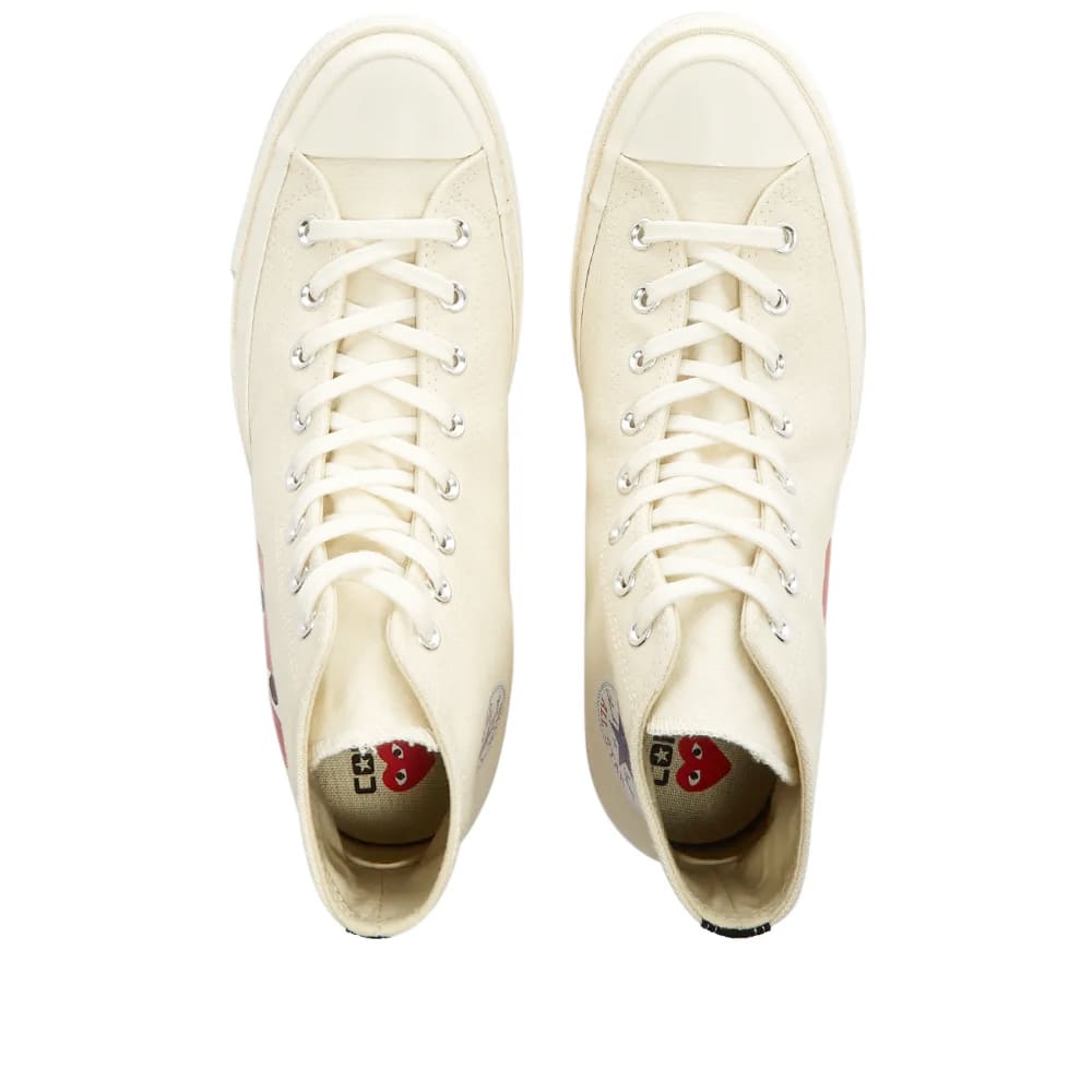 Comme des Garcons Play x Converse Chuck Taylor 1970s Hi Beige | END. (US)