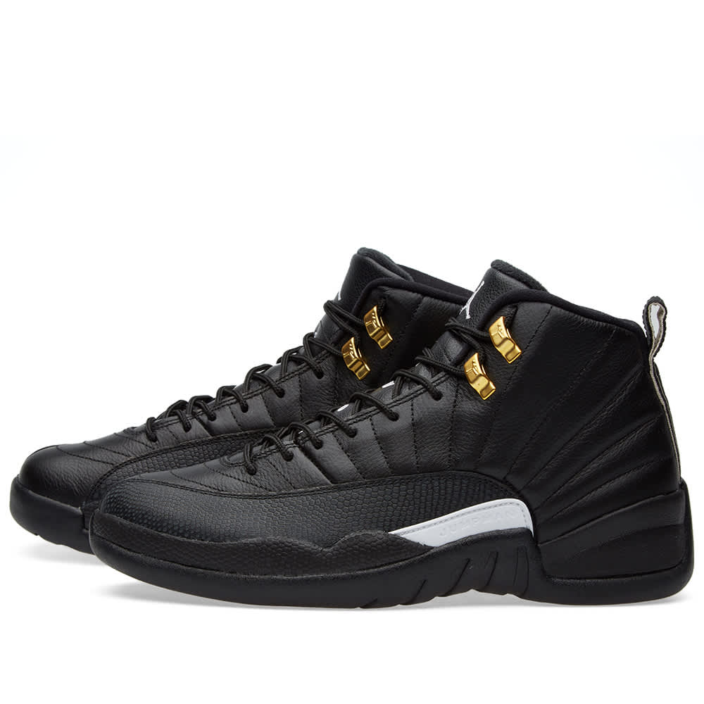 Nike Air Jordan 12 Retro 'The Master' Black, White & Metallic Gold ...