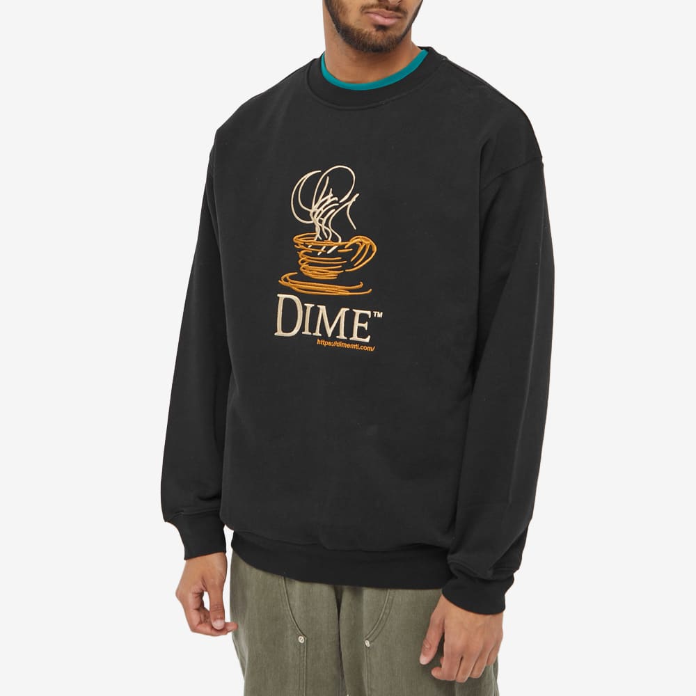 Dime Oracle Crew Sweat Black | END. (Europe)