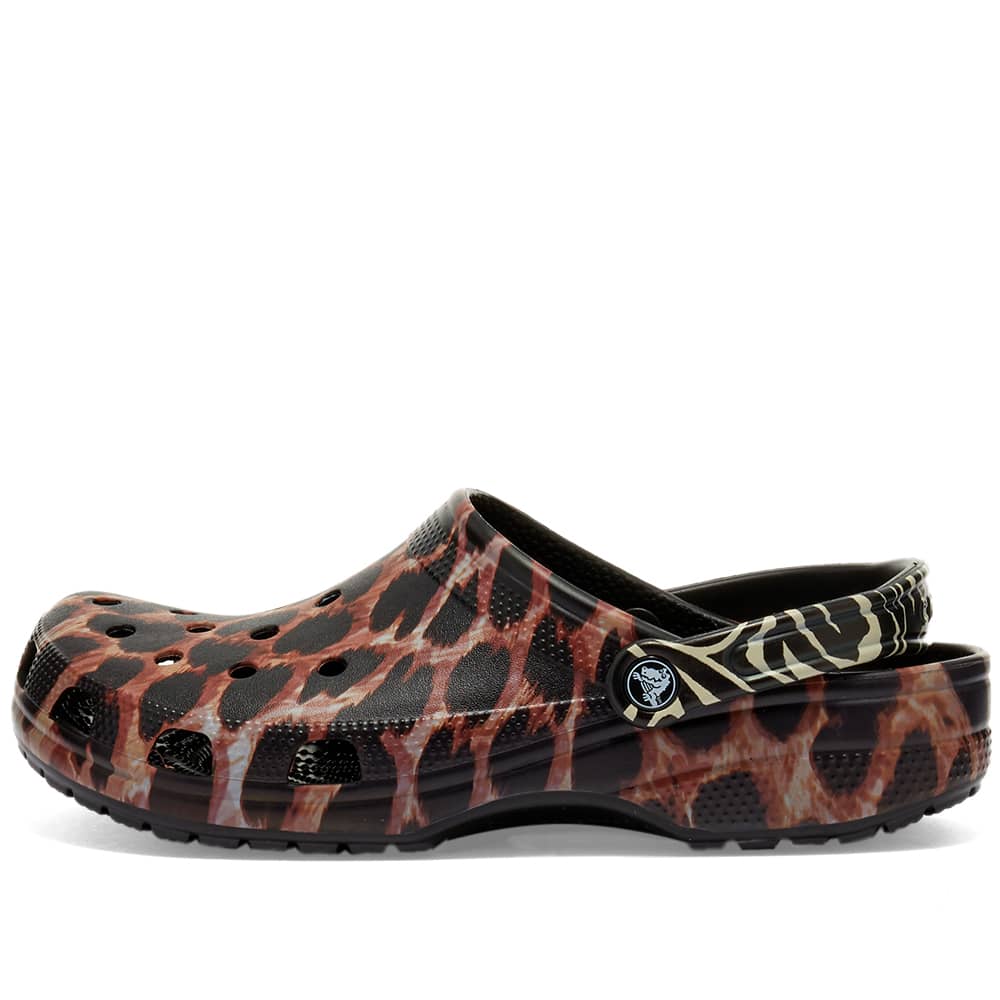Crocs Classic Animal Remix Clog Black & Multi | END. (CA)