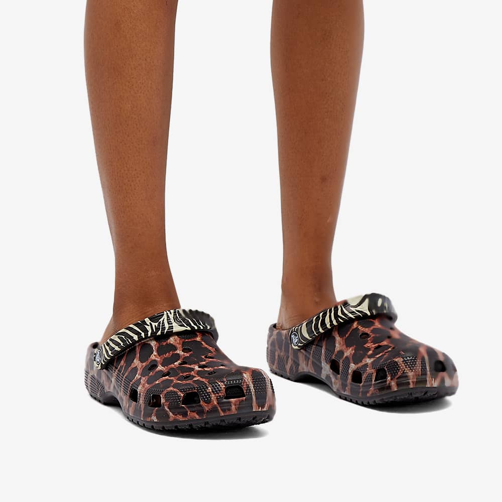 Crocs Classic Animal Remix Clog Black & Multi | END. (US)