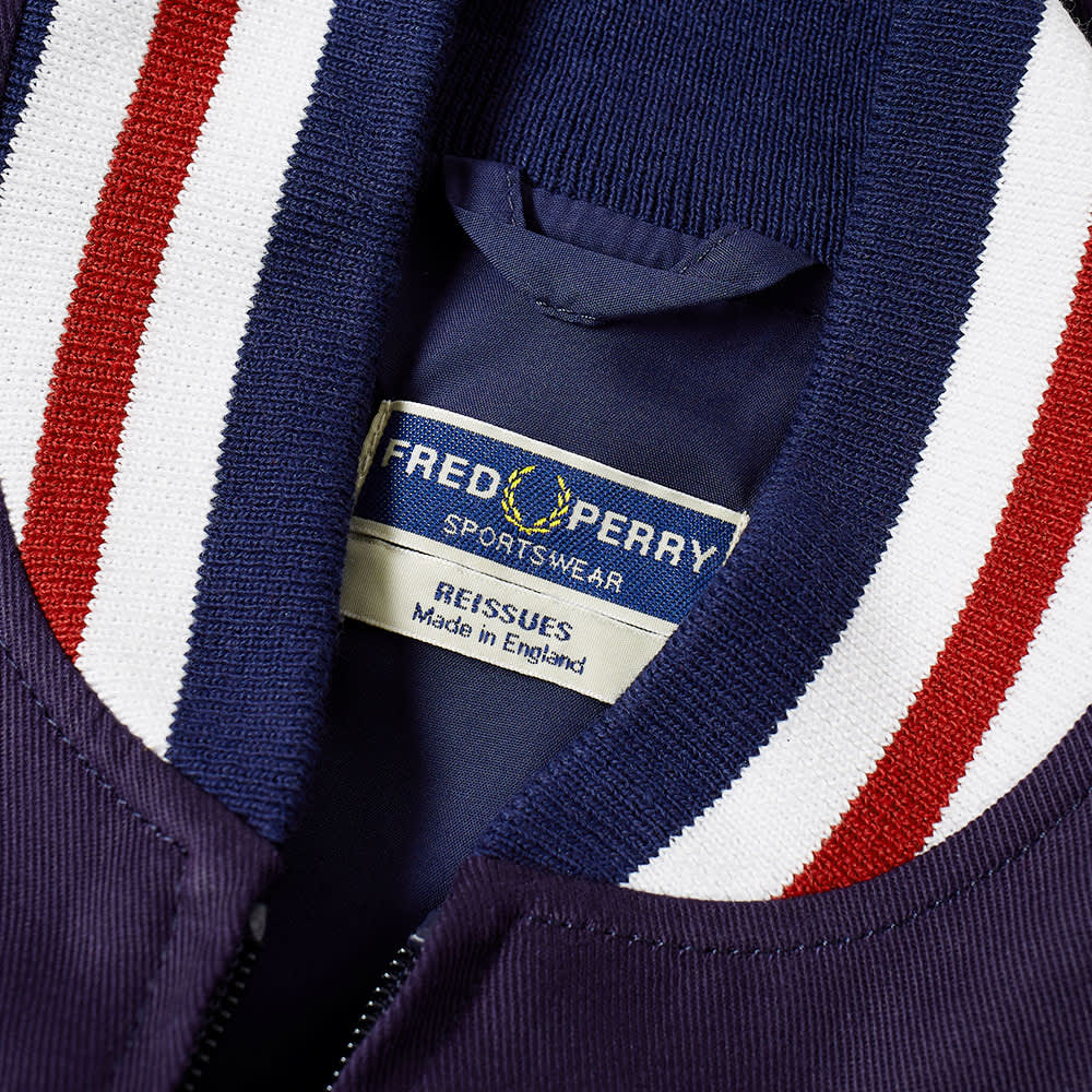 Fred Perry Reissues Made in England Bomber Jacket Navy | END. (IT)