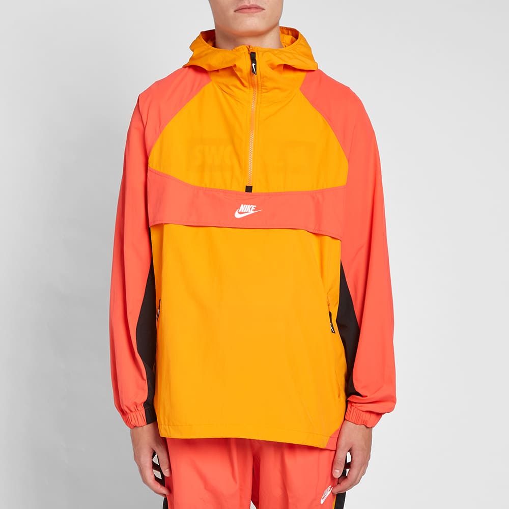 Nike Re-Issue Woven Popover Jacket Bright Ceramic & Ember Glow | END. (SE)