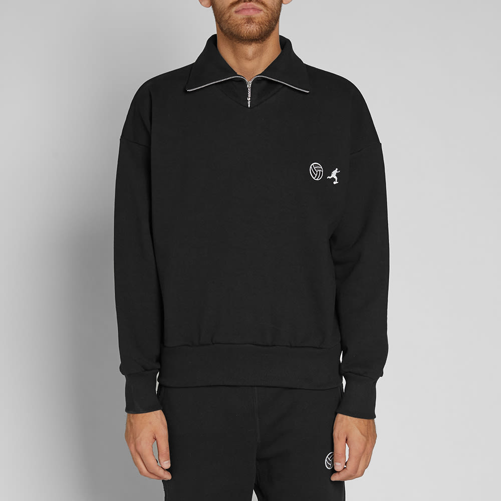 Gosha Rubchinskiy Football Turtleneck Sweat Black | END. (UK)