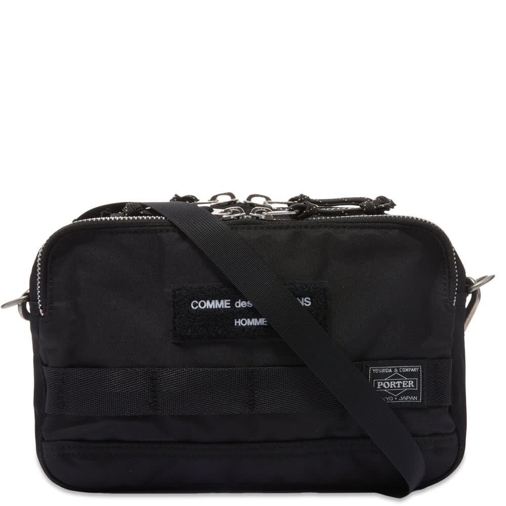 Comme des Garçons Homme x Porter Side Bag Black | END. (NL)