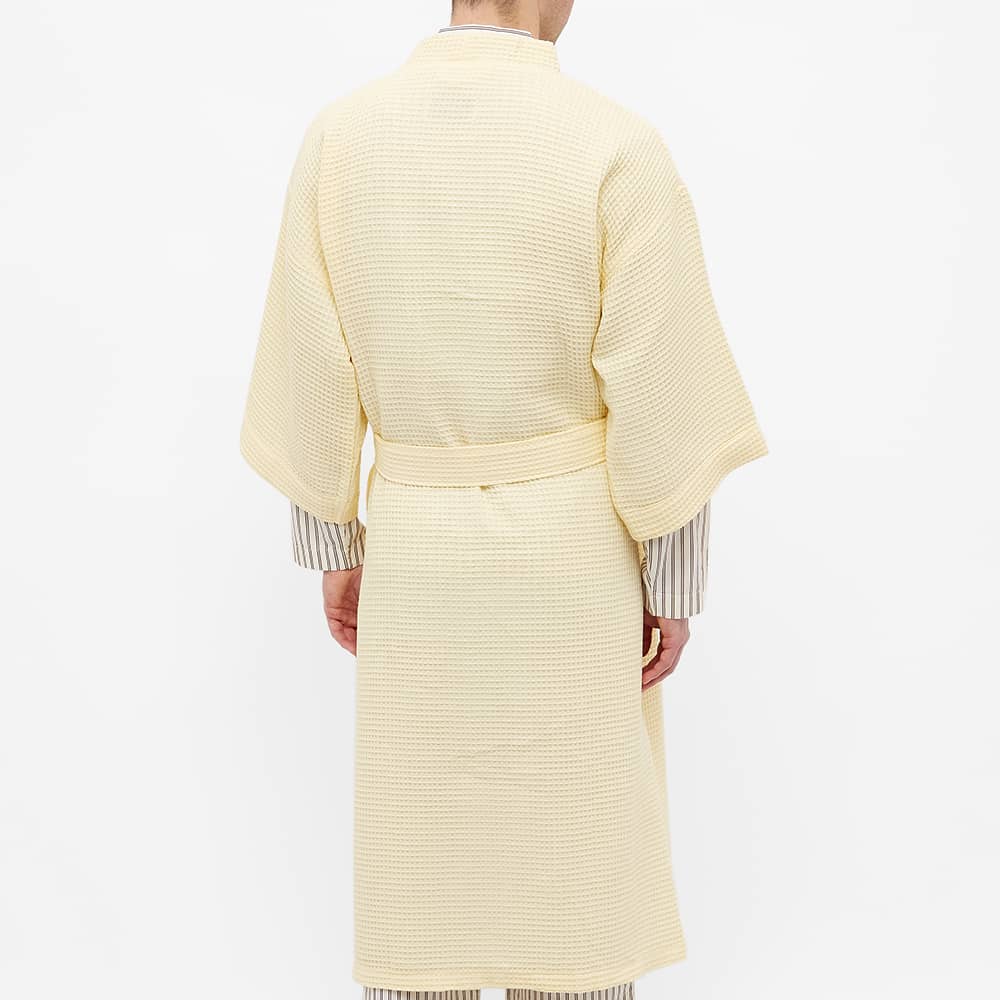 HAY Waffle Bathrobe Soft Yellow | END.