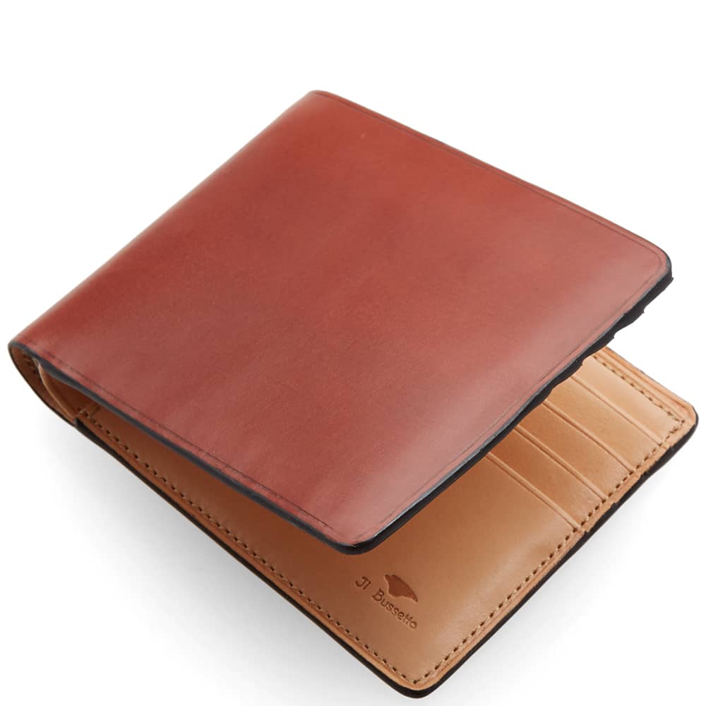 Il Bussetto Bi Fold Wallet Light Brown END SE 