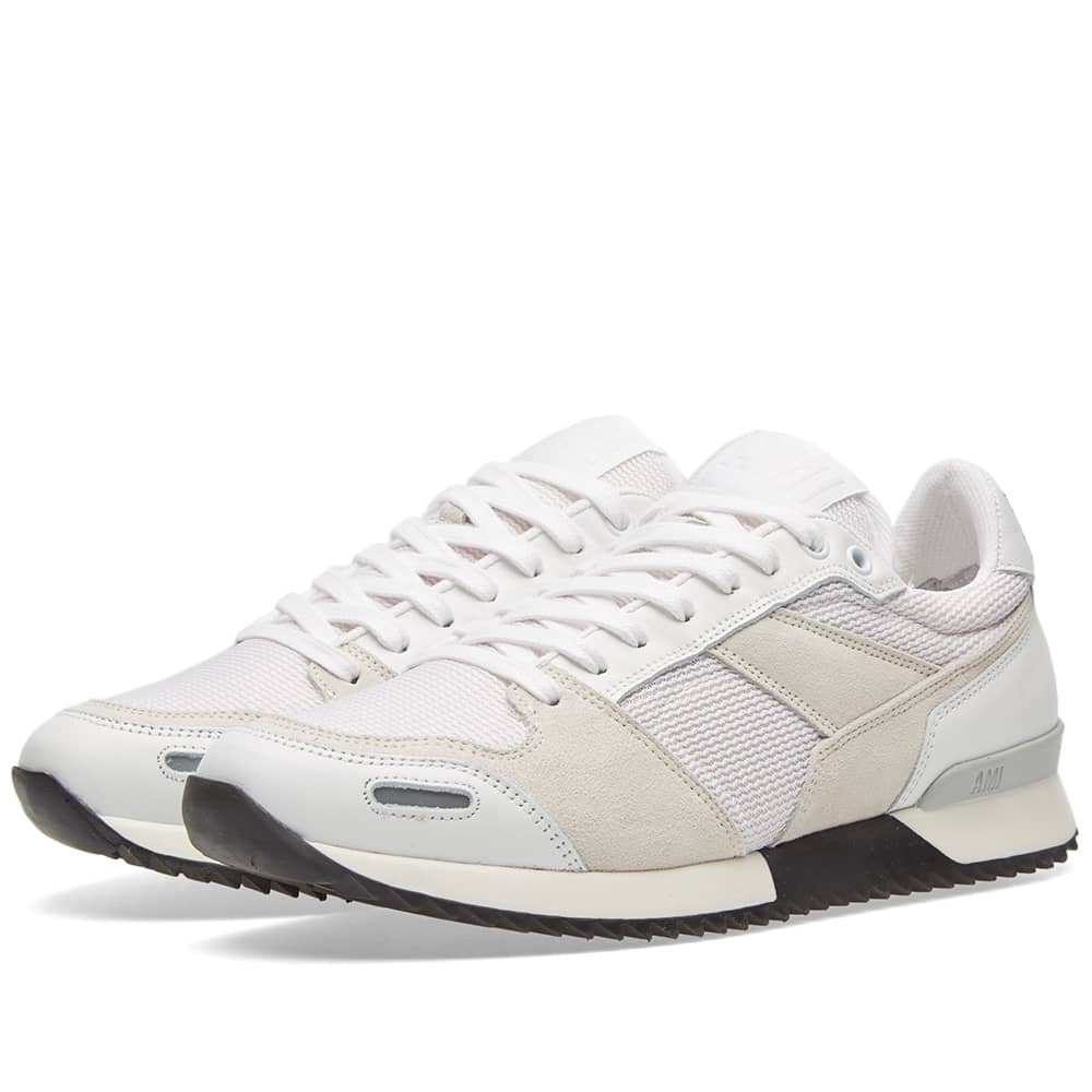 AMI Running Sneaker White | END. (IE)