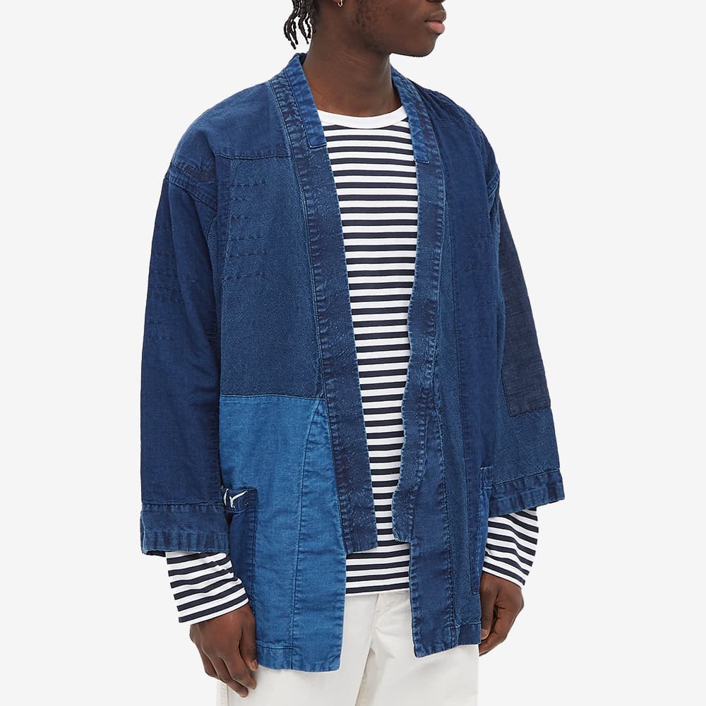 Blue Blue Japan Patchwork "Haori" Kimono Jacket One | END. (DE)