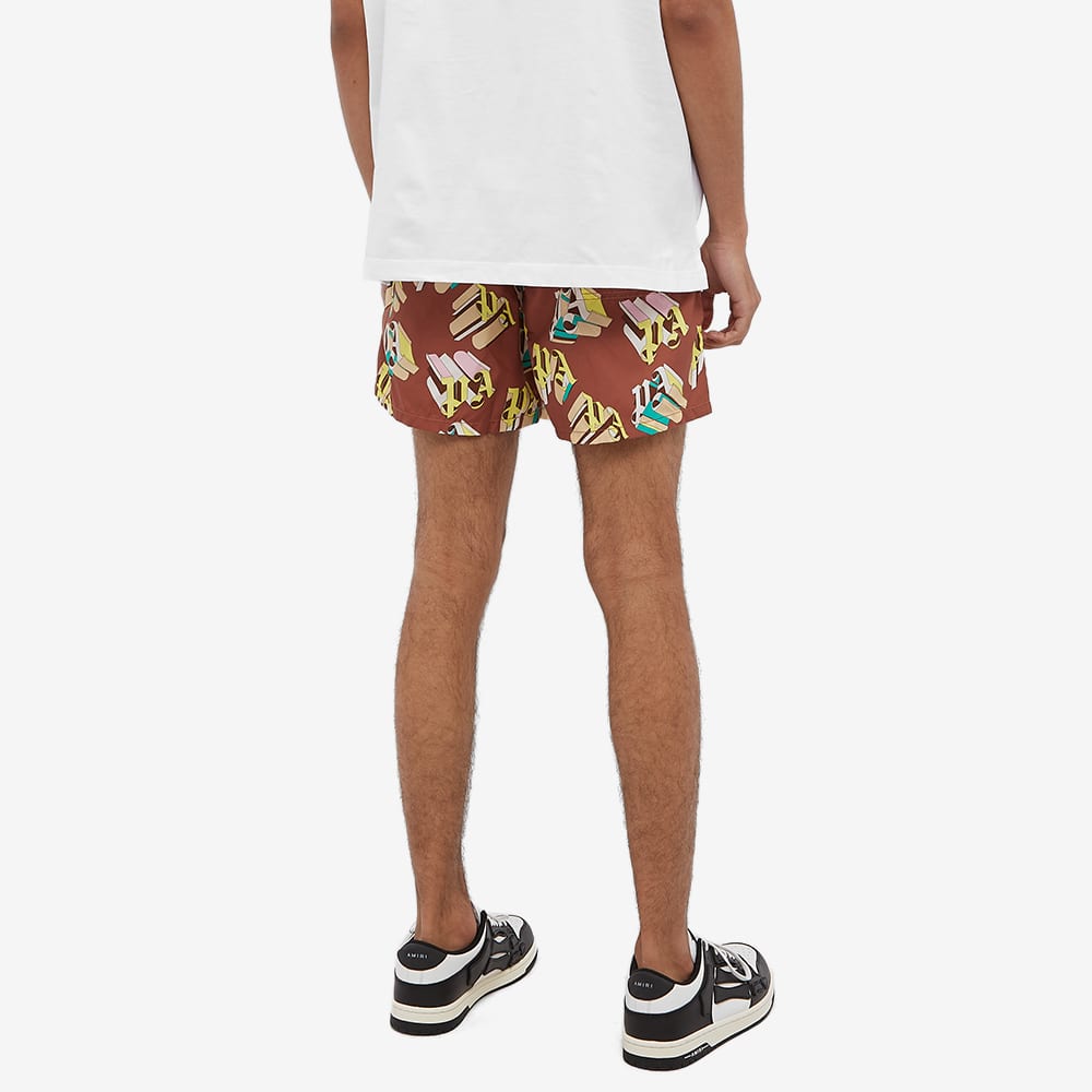 Palm Angels x Vilbrequin Monogrammed Logo Swim Short Noisette | END. (UK)