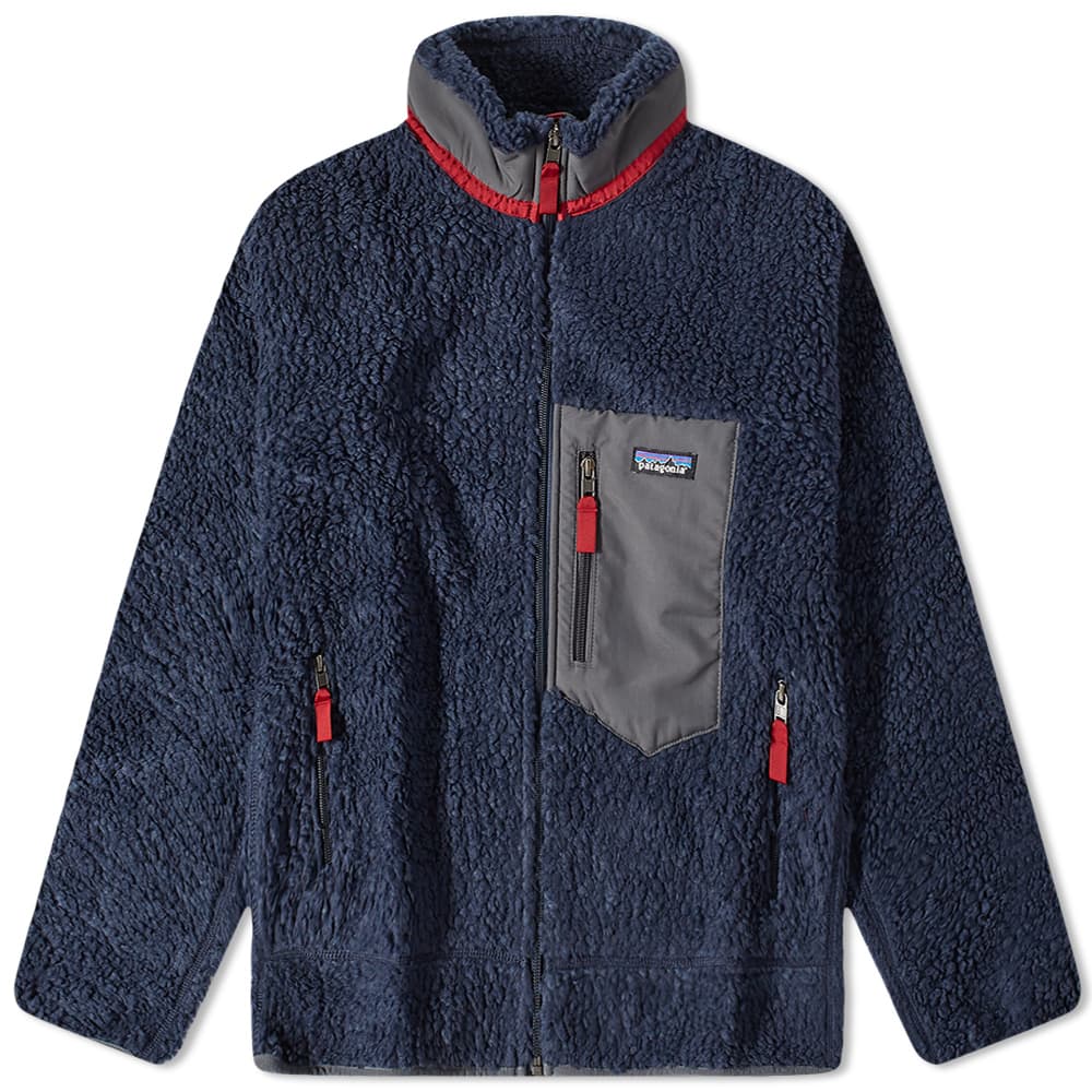 Patagonia Classic Retro-X Jacket New Navy & Wax Red | END. (CN)