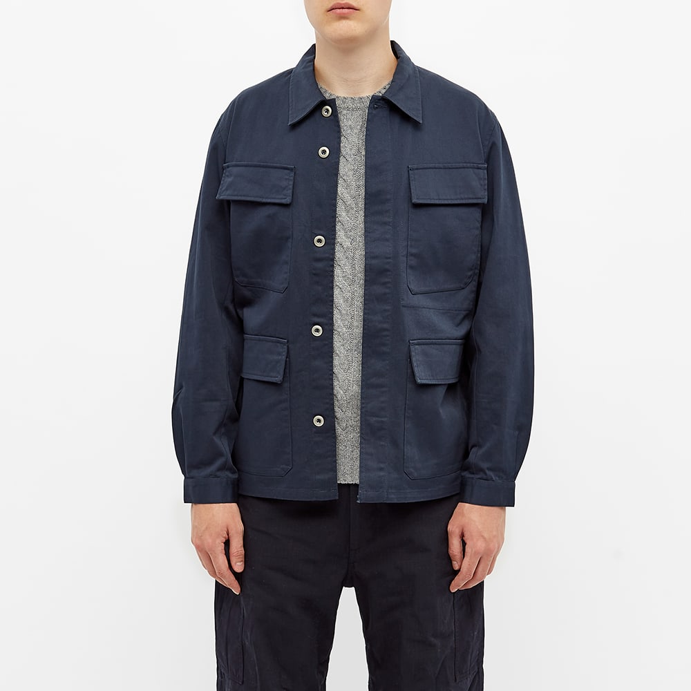 Universal Works MW Fatigue Jacket Navy | END. (US)