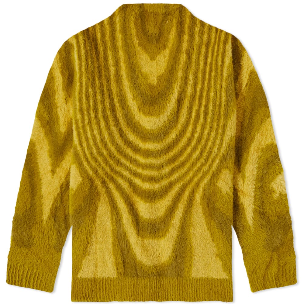 Fucking Awesome Acid Hairy Cardigan Moss End